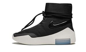 nike mens air shoot around at9915 001 fear of god/fog - size 7.5 black/black