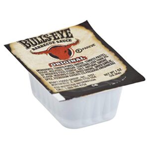 bull's-eye original bbq sauce (1 oz cup, pack of 100)