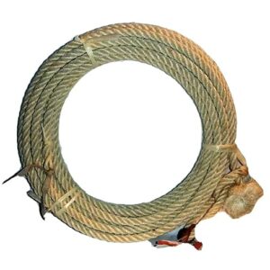 40 Ft Rodeo Rope Lasso - Lariat Riata Western Agave Maguey Straw from Mexico