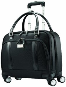 samsonite women's spinner mobile office, black, one size