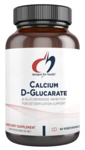 designs for health calcium d-glucarate - 1200mg cdg for liver support - detoxification + healthy hormone metabolism support supplement for men + women - non-gmo, soy-free (60 capsules)