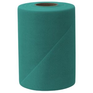 falk fabrics tulle spool, 6-inch by 100-yard, teal