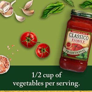 Classico Family Favorites Traditional Pasta Sauce (24 oz Jar)