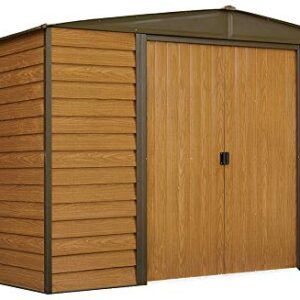 Arrow WR108 Woodridge EG, 10 by 8-Feet Steel Storage Shed, 10' by 8'