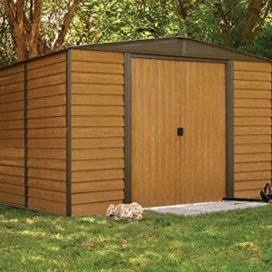 Arrow WR108 Woodridge EG, 10 by 8-Feet Steel Storage Shed, 10' by 8'