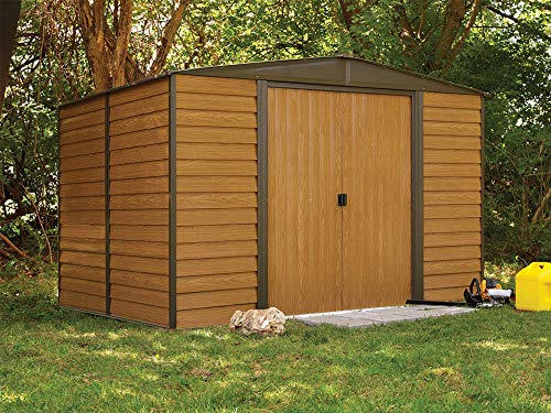 Arrow WR108 Woodridge EG, 10 by 8-Feet Steel Storage Shed, 10' by 8'