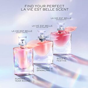 Lancôme La Vie Est Belle Eau de Parfum - Floral & Sweet Women's Perfume​ - With Iris, Patchouli & Vanilla - Long Lasting Fragrance - 3.4 Fl Oz