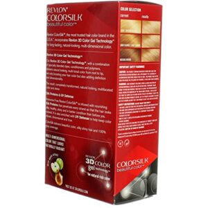 Revlon ColorSilk Hair Color 70 Medium Ash Blonde 1 Each (Pack of 4)