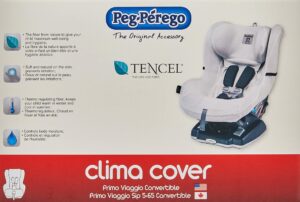 peg perego convertible clima cover, white