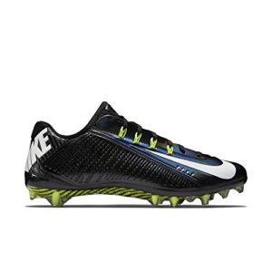 nike vapor carbon elite td mens football cleats black/white 631425 011 (13.5 m us)