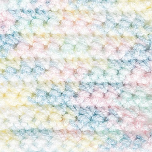 Caron 29400909010 Jumbo Ombre Yarn, 12 oz, Baby Rainbow, 1 Ball