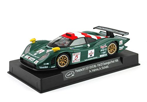 Slot.it Porsche 911 GT1 Evo 98 #5 FIA GT Donington Park 1998 Performance Slot Car (1:32 Scale)