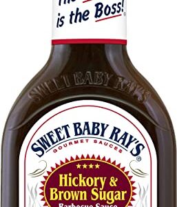 Sweet Baby Ray's Variety Honey Barbecue Sauce Hickory & Brown Sugar BBQ Sauce Sweet 'n Spicy BBQ Sauce (18 Ounce, Pack of 3)