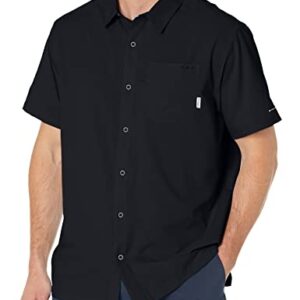 Columbia Men's Slack Tide Camp Shirt, Black, Medium