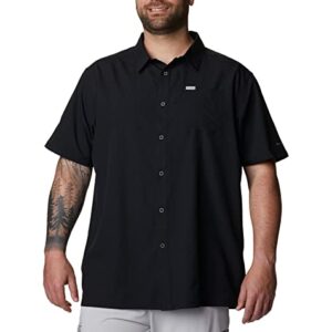 Columbia Men's Slack Tide Camp Shirt, Black, Medium