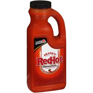 frank's redhot original hot sauce (keto friendly), 32 fl oz(packaging may vary)