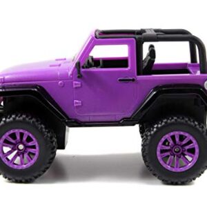 Jada Toys GIRLMAZING Jeep R/C Vehicle (1:16 Scale), Purple