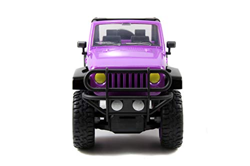 Jada Toys GIRLMAZING Jeep R/C Vehicle (1:16 Scale), Purple