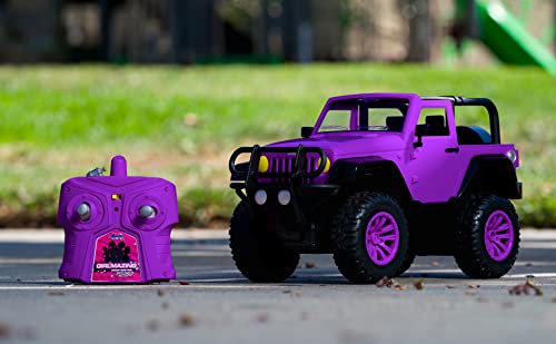 Jada Toys GIRLMAZING Jeep R/C Vehicle (1:16 Scale), Purple