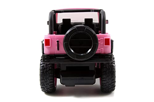 Jada Toys GIRLMAZING Jeep R/C Vehicle (1:16 Scale), Pink, Standard