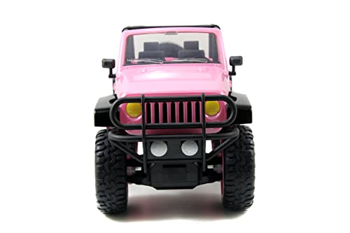 Jada Toys GIRLMAZING Jeep R/C Vehicle (1:16 Scale), Pink, Standard