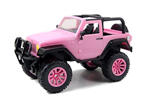 Jada Toys GIRLMAZING Jeep R/C Vehicle (1:16 Scale), Pink, Standard