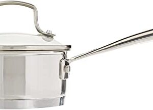 Cuisinart 8919-14 Professional Series 1-Quart Saucepan with Cover, Stainless Steel