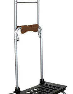 dbest products Trolley Dolly MM, Brown Handtruck Cart Hardware Garden Utility