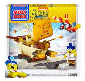 mega bloks spongebob burgermobile showdown building set