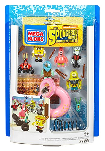 Mega Bloks SpongeBob SquarePants Post-Apocalypse Figure Pack