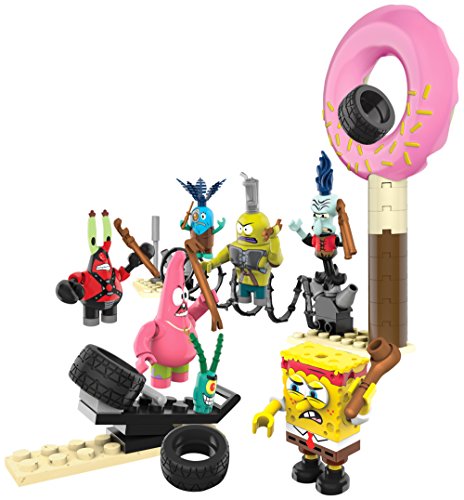 Mega Bloks SpongeBob SquarePants Post-Apocalypse Figure Pack