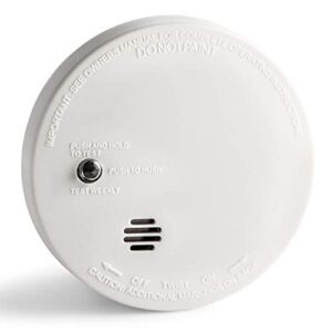 kidde fire sentry smoke detector, 9v battery powered smoke alarm, 4 inch compact design