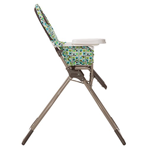 Cosco Simple Fold High Chair with 3-Position Tray (Elephant Squares)