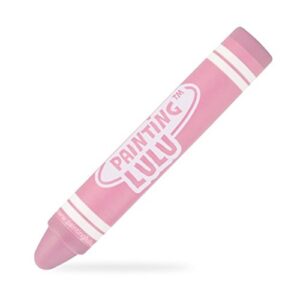 stylus crayon - pink stylus pen for touchscreen tablets & smartphones. coloring app included!