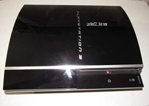 playstation 3 console 80gb