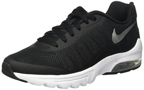 Nike Womens Air Max Invigor Running Trainers 749866 Sneakers Shoes (UK 3.5 US 6 EU 36.5, Black Metallic Silver White 001)