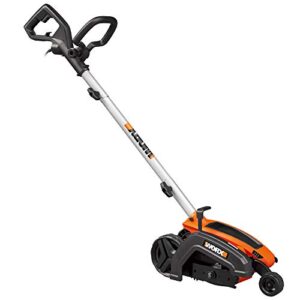 worx edger lawn tool, electric lawn edger 12 amp 7.5", grass edger & trencher wg896