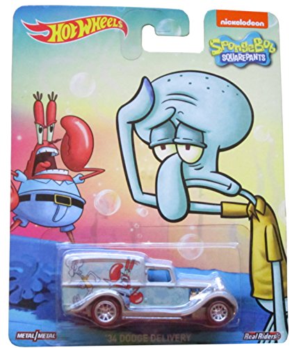 SpongeBob Squarepants Hot wheels '34 DODGE DELIVERY new 2014 RARE