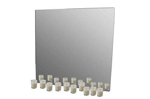 Grey Tinted Clear Acrylic Plexiglas (Smoked) Sheet 24" X 24" X 1/8"