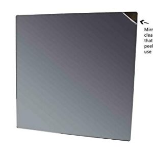 Grey Tinted Clear Acrylic Plexiglas (Smoked) Sheet 24" X 24" X 1/8"