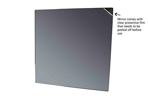 Grey Tinted Clear Acrylic Plexiglas (Smoked) Sheet 24" X 24" X 1/8"