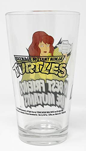 Teenage Mutant Ninja Turtles "My Best Friends are Mutants! 16 oz. Pint Glass Tumbler