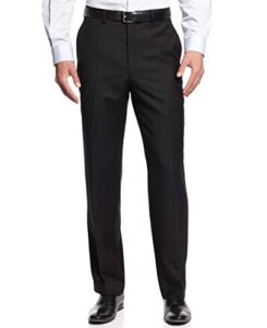 michael michael kors mens wool partially lined dress pants black 40/32