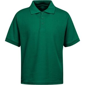 premium wear boys uniform polo shirt |kelly green m