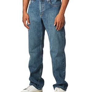 Carhartt mens Relaxed Fit 5-pocket jeans, Frontier, 33W x 32L US