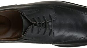 Clarks mens Tilden Walk Oxford, Black Leather, 10.5 US