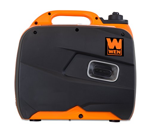 WEN 56200i 2000-Watt Gas Powered Portable Inverter Generator, CARB Compliant,Black & Orange