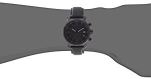 Rhett Chronograph Black Leather Watch