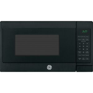 GE Countertop Microwave Oven | 0.7 Cubic Feet Capacity, 700 Watts | Kitchen Essentials for the Countertop | Black