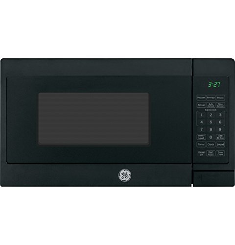 GE Countertop Microwave Oven | 0.7 Cubic Feet Capacity, 700 Watts | Kitchen Essentials for the Countertop | Black